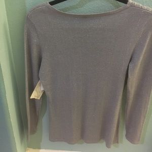 Reba | Sweaters | Reba Brand S Valentina Sweater Light Grey Nwt | Poshmark